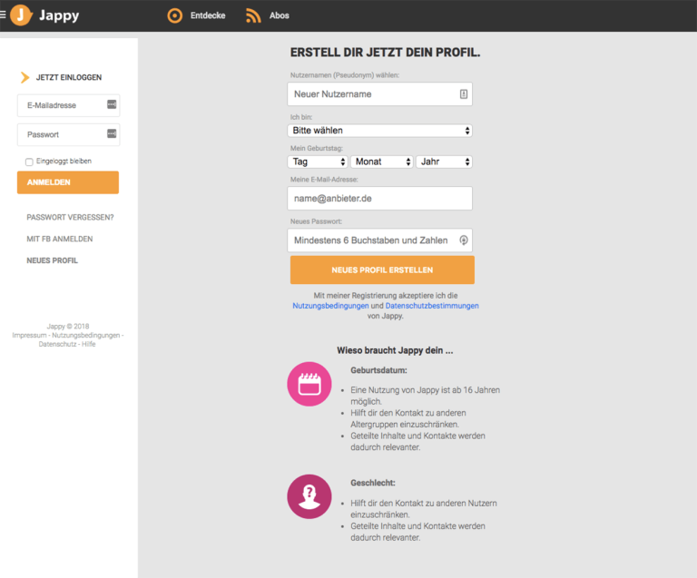 Jappy Test September 2025 - Jappy chat & connect? - ZU-ZWEIT.de