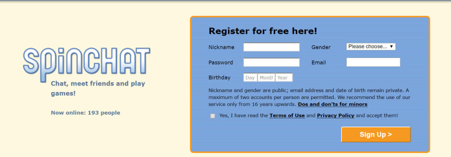 Spinchat Test August 2021 - Spinchat chat, meet & friends? - ZU-ZWEIT.de