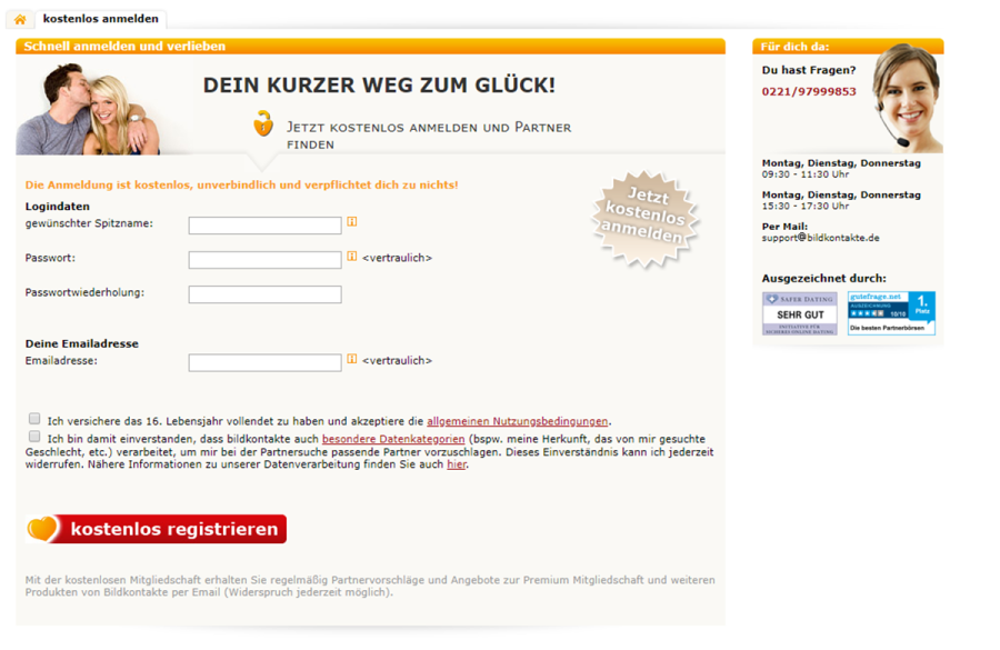 Bildkontakte Test Oktober 2020 - Gibt es hier reale Kontakte?