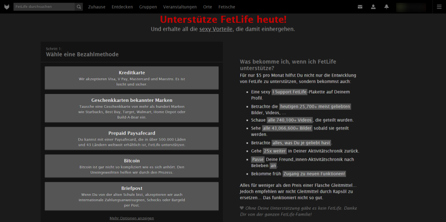 FetLife im Test Dezember 2025 - Kinky Dates weltweit? - ZU-ZWEIT.de