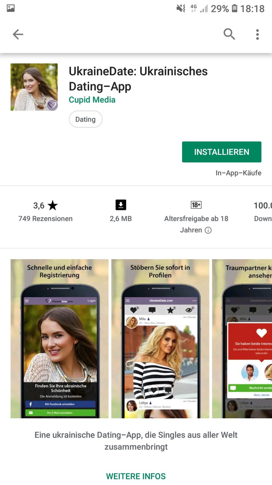 UkraineDate Test Januar 2026 - Echte Dates aus der Ukraine? - ZU-ZWEIT.de