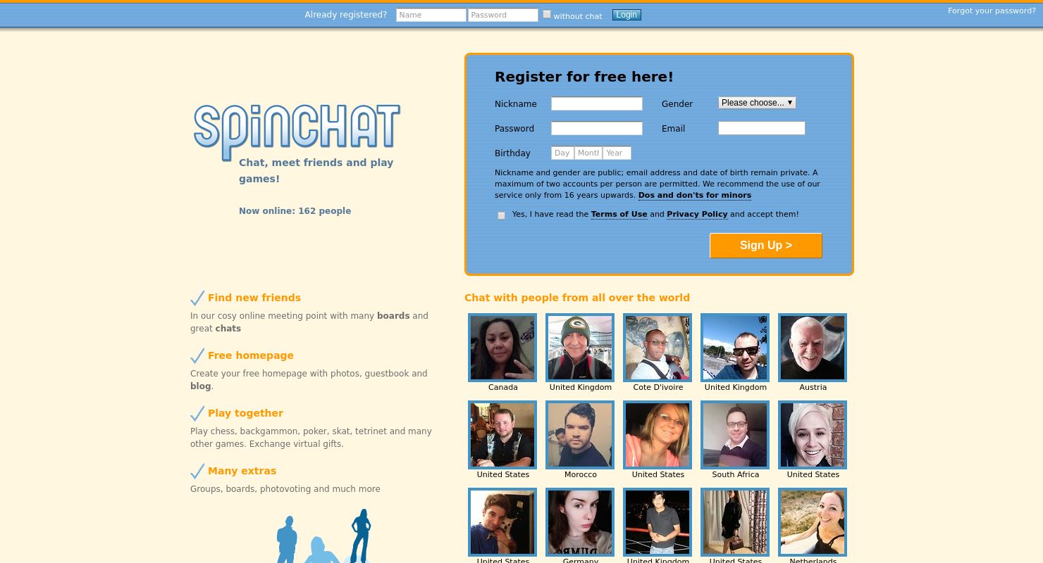 Spinchat Test Juni 2021 - Spinchat chat, meet & friends? - ZU-ZWEIT.de